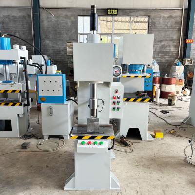 China 4kW Small 10 ton Single-Arm Hydraulic Press Machine for Straightening and Punching for sale
