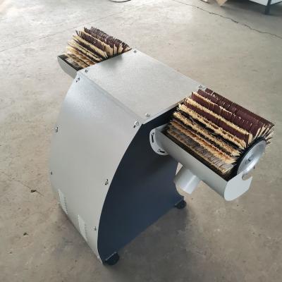 China Unlimited Working Width Vertical Double Roll Manual Polishing Machine 380v/50Hz Voltage for sale