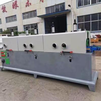 China Máquina de lixação por vibração de quatro lados para carpintaria comprimento mínimo 350 mm durável à venda