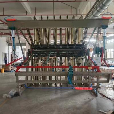 China 20 Working Table Hydraulic Clamp Carrier for Horizontal Wooden Panel Composer MY2500B for sale