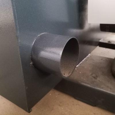 Cina Macchine per il taglio a fascia di legno a stile orizzontale per la sega con motore a ruota a sega da 15 kW in vendita
