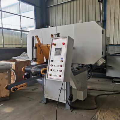 China Total Power 17.22kw Wooden CNC Band Saw Machine MJ400 for Woodworking Timber Cutting for sale