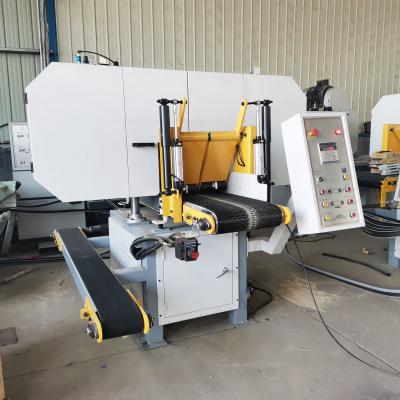 Cina Segatrice a fascia di legno orizzontale da 400 mm con velocità di alimentazione automatica e taglio preciso in vendita