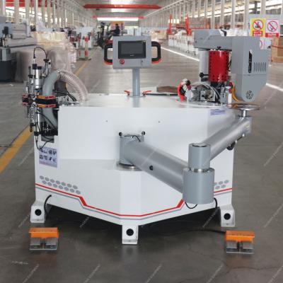 中国 110C-210C 粘着器レーザー精密ドッキング 直角曲線ローカー 自動エッジバンドリングマシン 販売のため