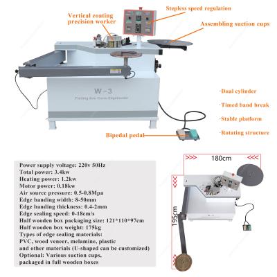 Cina 10.8m/min Velocità di alimentazione del pannello Arm Rocker Industrial Wood Edge Banding Machine per compensato in vendita