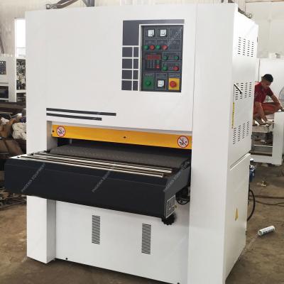 China Wood Sanding Machine R-RP1000 Wide Belt Thickness Planer for Grade Plywood Production for sale