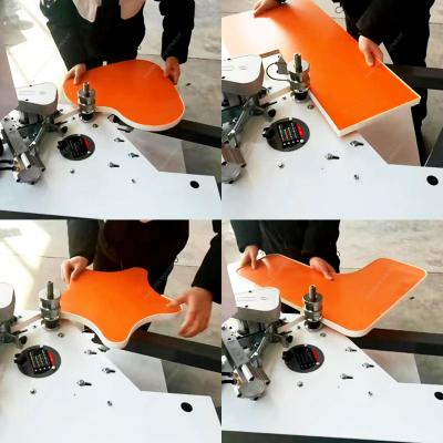 Cina Macchina portatile di incollaggio automatico per fasce di bordo per rivestimento curvo e strisce di legno solido in vendita