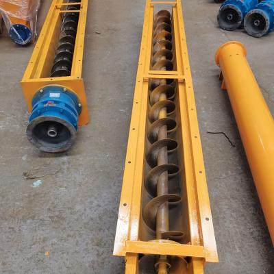 China Professional TDLXU330-5 Customized U Shaped Cement Pellet Worm Auger Screw Conveyor for sale
