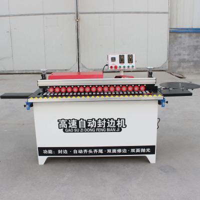 Cina Potenza totale 4kw Mini portabile MDF Roller Edge Banding Curve Machine per la lavorazione del legno in vendita