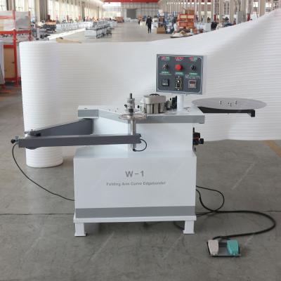 China 1.4kW Power W-1 Curve Line Edge Bander Fully Automatic Through Feed Edgebanding Machine for sale