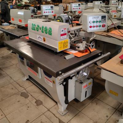 Cina Vertical Style MJ162 Serratura a lama singola per la lavorazione del legno.Altezza di lavoro 85 mm in vendita