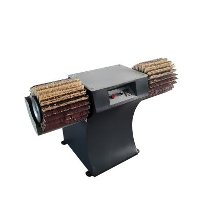 China Polishing Roller Speed Frequency Control Double Head Drum Brush Sander for Furniture for sale