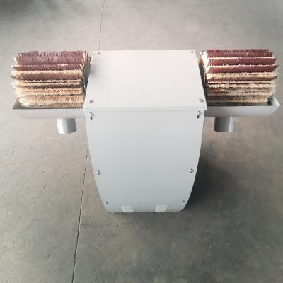 China Polishing Roller Speed Frequency Control Double Head Drum Brush Sander for Furniture for sale