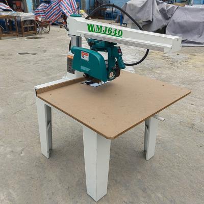 Cina 110 mm Max. Spessore di lavorazione Legno MJ640 Legno seghe a braccio radiale per taglio di seghe incrociate in vendita