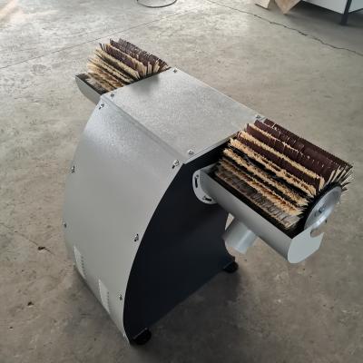 Cina Facile da usare Doppia Asse Sanding Machine per la spazzolatura di pannelli di legno a forma di bancone in vendita