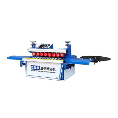 China Máquina portátil de banda de borda de alta produtividade com colagem automática e polir de recorte à venda