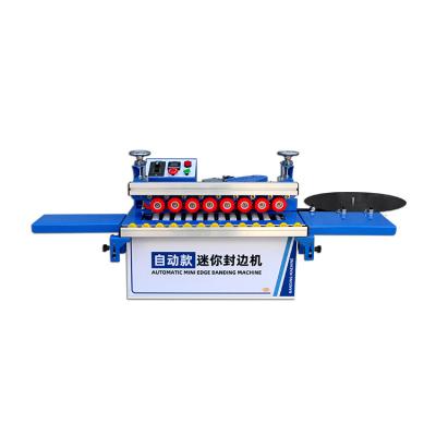 China Máquina portátil de banda de borda de alta produtividade com colagem automática e polir de recorte à venda