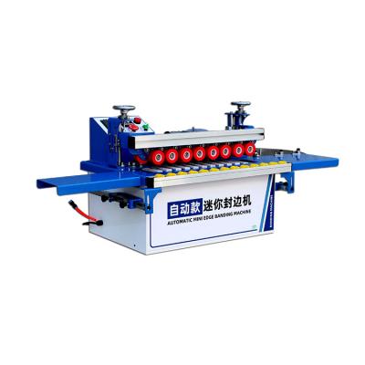 China Máquina portátil de banda de borda de alta produtividade com colagem automática e polir de recorte à venda