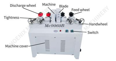 Cina 3KW Motore principale MC9060B Macchina per la fabbricazione di bastoncini per spazzole in legno con capacità di 310 kg in vendita
