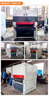 China Máquina de lixagem por correia abrasiva de 64kW para polir folhas de aço inoxidável à venda