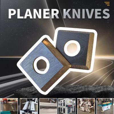 China Factories Surface Mirror Finish Hard Alloy Planer Knife for Planer Sander Machine for sale