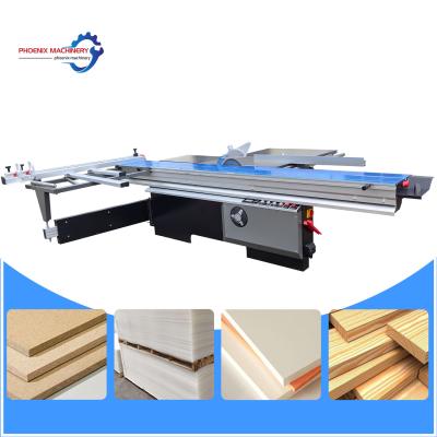 China Phoenix Precision Woodworking Machine Double Blade Sliding Table Saw for Wood Cutting for sale