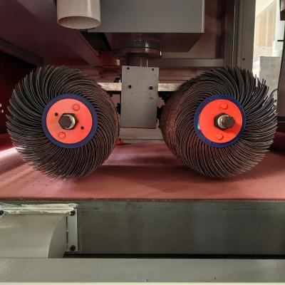 Cina R-G4-1000 Cintura di lucidatura di superficie automatica Sander Metall Deburring Sanding Machine in vendita