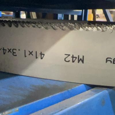 Cina Lata di sega a banda bimetalica saldata ad alta frequenza supporto ODM personalizzato per taglio del metallo in vendita