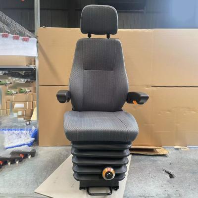 中国 機械式ショック吸収器と二重アームレスト付きの調整可能な掘削機の運転席 販売のため