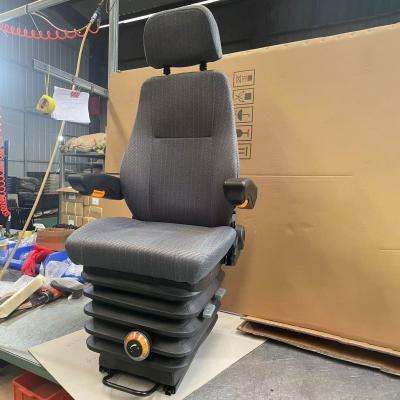 中国 機械式ショック吸収器と二重アームレスト付きの調整可能な掘削機の運転席 販売のため