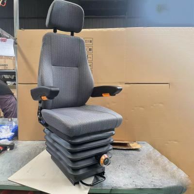 China Loader bestuurdersstoel met mechanische schokdemper en 180 graden omdraaiing van de armsteun Te koop