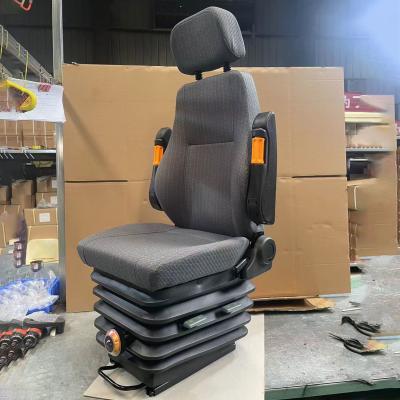 China Loader bestuurdersstoel met mechanische schokdemper en 180 graden omdraaiing van de armsteun Te koop
