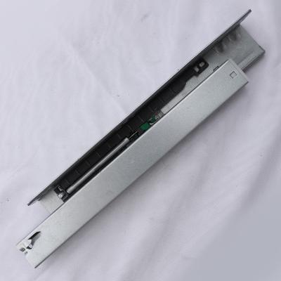 China Hospital Hardware Accessories 303B-350 Thickened Mute Track Three-Section Bottom Drawer Slide Damping Drawer for sale