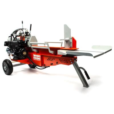 China Handbesturingshandgreep 18 ton Home Hydraulische dubbele cilinder logsplitter voor houtsplinteren Te koop