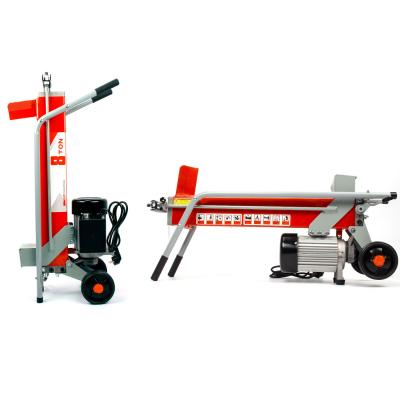 Cina Splitter elettrico di legno da 8 tonnellate Splitter mobile per la divisione domestica diametro 50-400mm in vendita