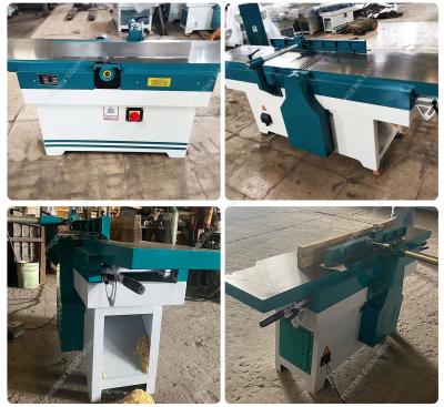 China Draagbare houten handoppervlakplaner Houtmachine 300 kg Gewicht 4 mm Max.Planing Diepte Automatisering Te koop