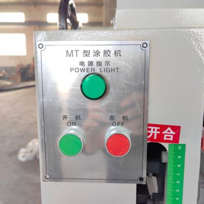 Cina 2.2kw Potenza Legnoperazione singola o doppia superficie di compensato colla diffusore macchina a rulli in vendita