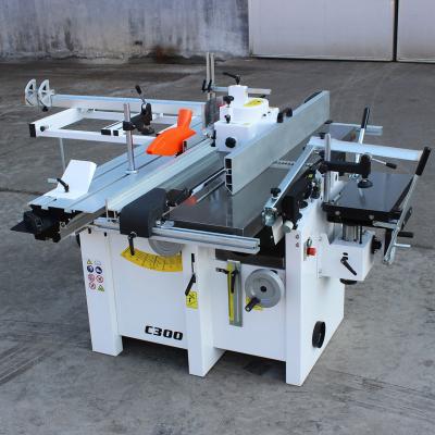 Cina Macchina combinata per la lavorazione del legno a mandrino C300 per il taglio del legno su tavoli di 300x1500 mm in vendita