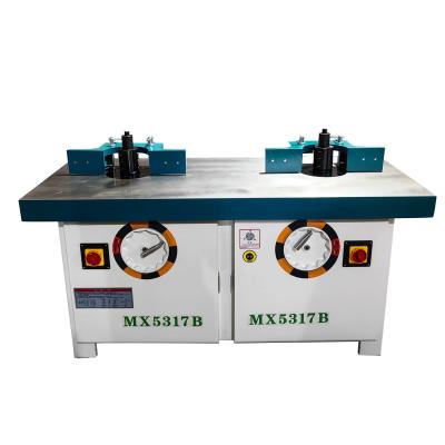 中国 35mm スピンドル ダイア MX5317 木工 垂直 ダブル スピンドル 形状 機械 木門 販売のため