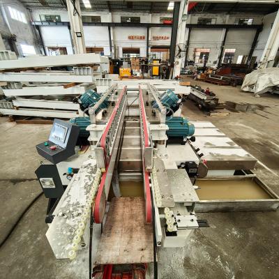 China Safety Glass Tempering Glass Double Edger Machine with Diagonal Tolerance of ±0.5mm/m for sale