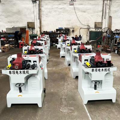 Cina Macchina di stampaggio a fusione a linea di legno da 150 mm per lavorazione liscia del legno e velocità di alimentazione di 6 m/min in vendita