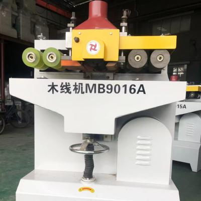 Cina MB9016A Macchina di stampaggio in linea per profili di profilo di legno per profili di cornice di porta lisci e precisi in vendita