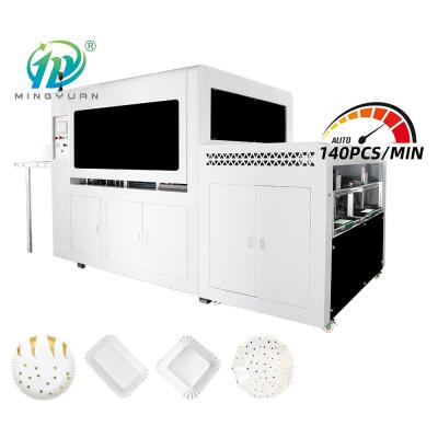 중국 ZDJ1200 저렴한 가격으로 완전 자동 한 번용 수압 듀얼 스테이션 카드보드 기계 8.5KW 판 제작 기계 판매용