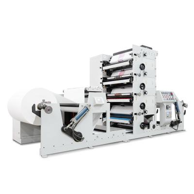 China Automatic Four Color Printing Machine Speed 60-100m/min for sale