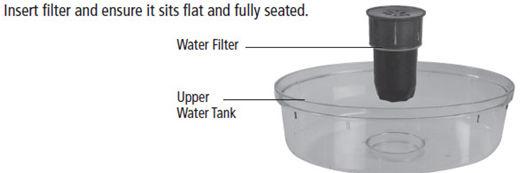 Desktop 8.5L small water cooler with Filtration and chiller function
