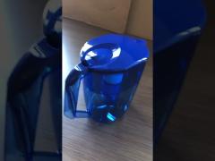 Brocca portatile del filtrante di acqua della resina di scambio di Lon, barattolo su ordinazione del depuratore di acqua