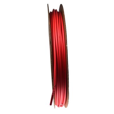China 2 1 Shrinkage Ratio Red Polyolefin Shrink Tubing for Versatile Applications for sale