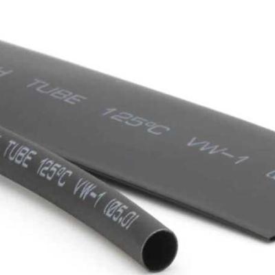 China 1/16 Flexible single wall heat shrink tubing with after recovery less than 0.5mm designed to protect wires and improve electrical safety for sale