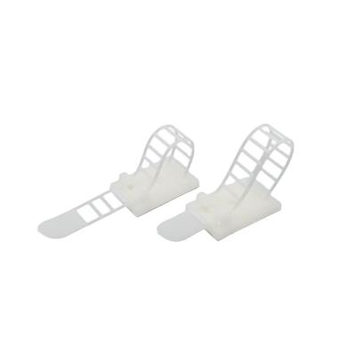 China XZH Factory Direct Small Nylon Adhesive Cable Clip Adjustable Household Use USB Wire Mount Model XZH-2 for sale