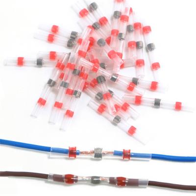 China PE Insulated Electrical Wiring Connectors Wire Connector Waterproof Heat Shrink Wire Butt Connector for sale